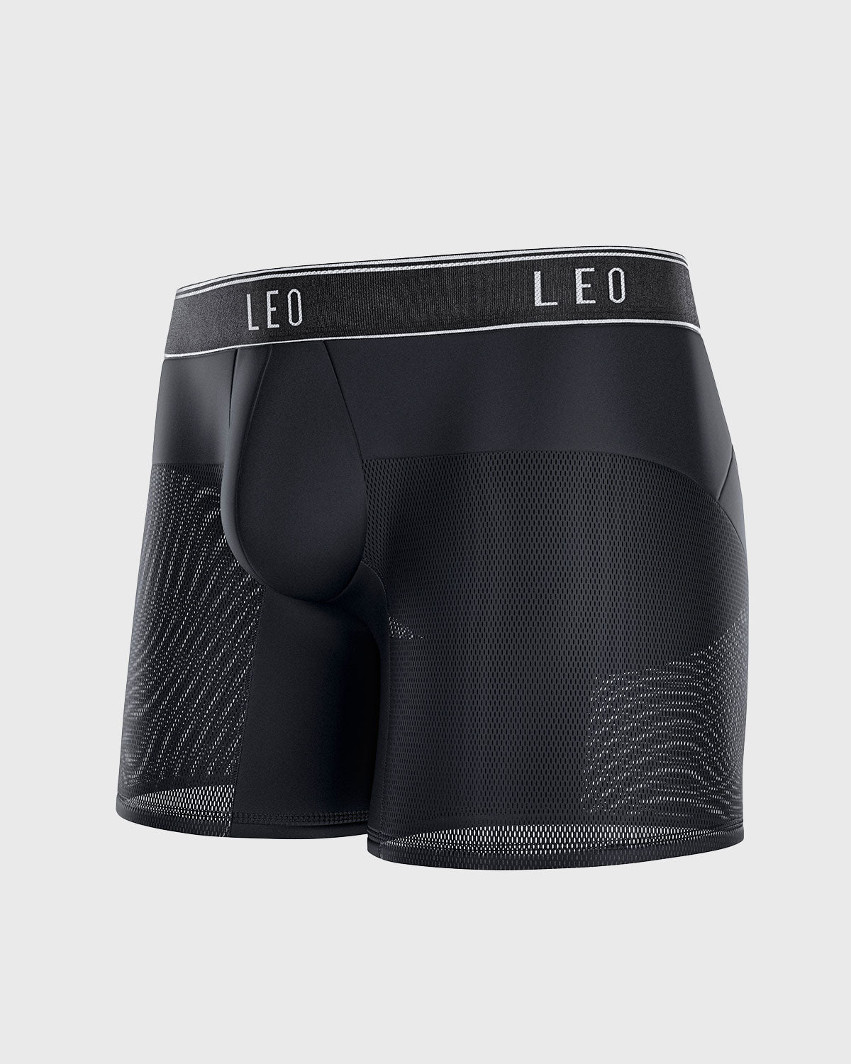 High-Tech Mesh Boxer Brief with Ergonomic Pouch | Leonisa Australia